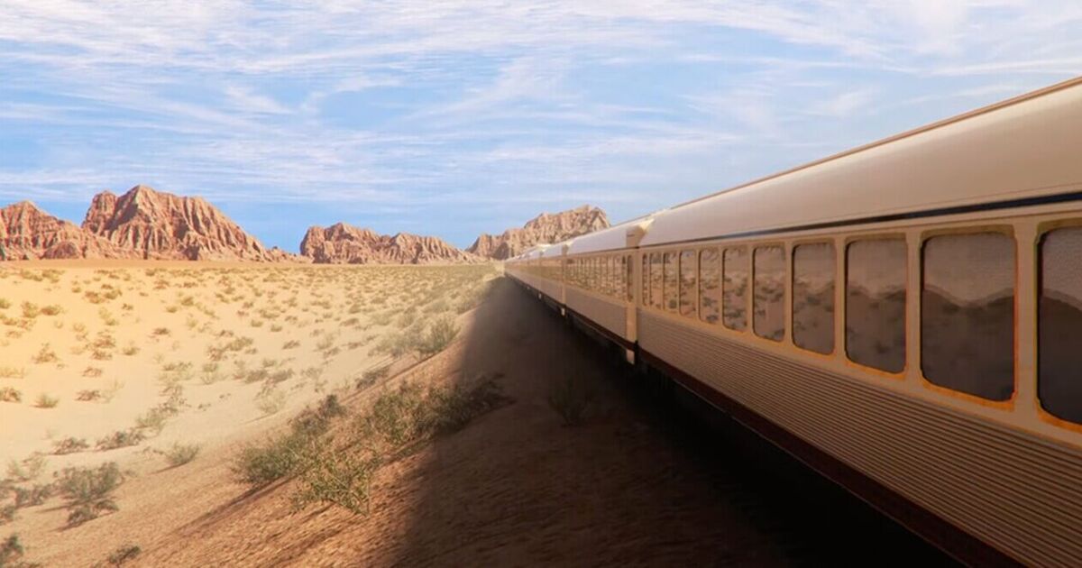 Saudi Arabia's incredible new £50m train line across 800 miles of ...